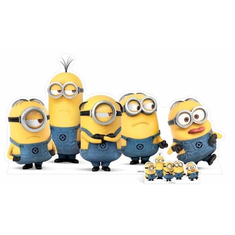 Minions Group Cutout