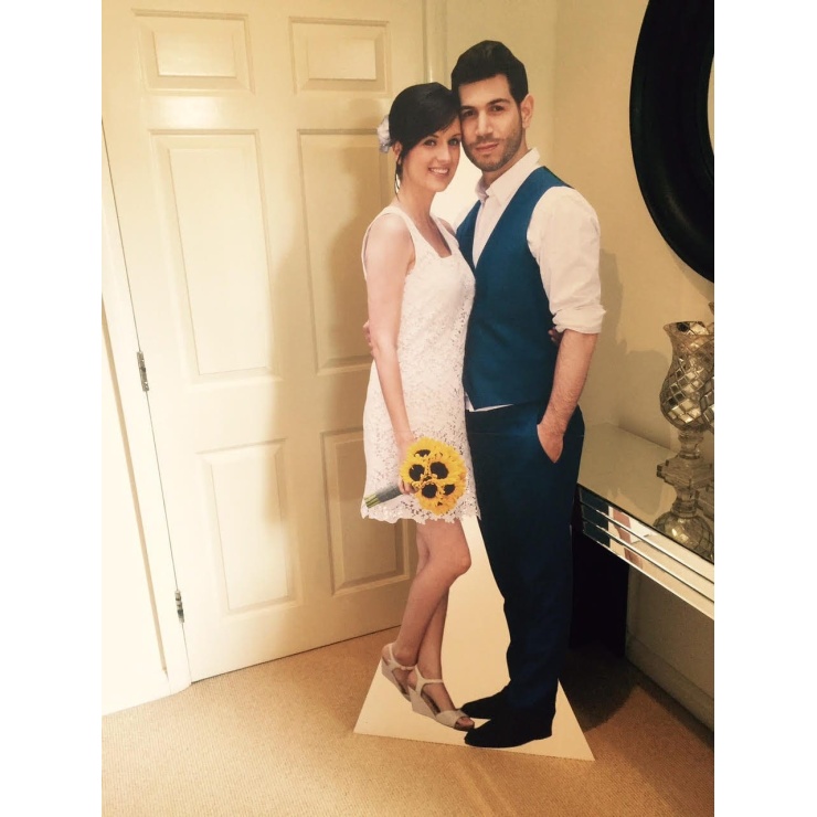 Double Lifesize Cardboard Cutouts, Personalised Cardboard Cutouts UK