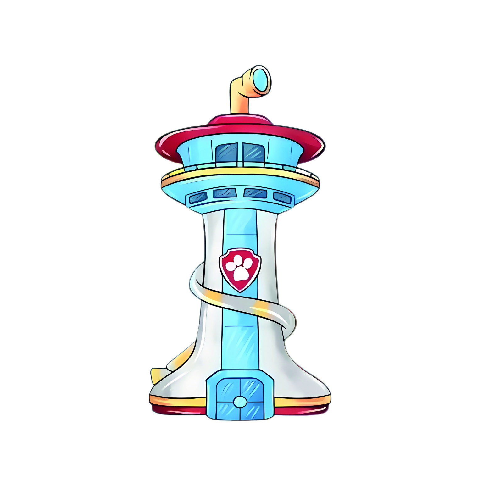 Paw Patrol Tower cardboard Cutout